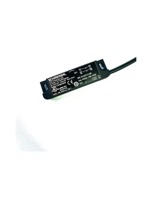 Sensor De Segurança Retangular Magnético 3m Bns 36-02/10Z-R