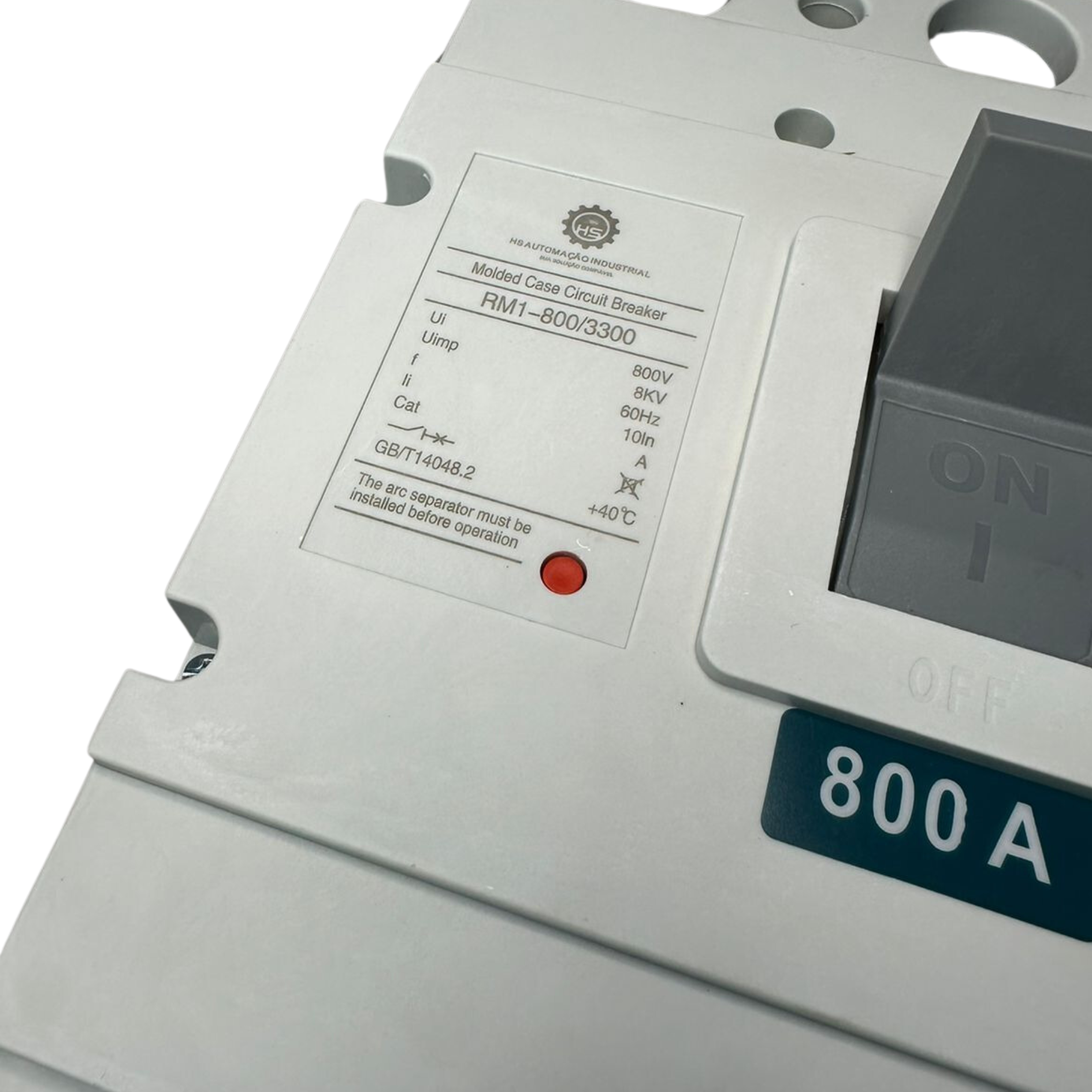 Disjuntor Caixa Moldada 3 Polo 800A 50Ka 380V 800L