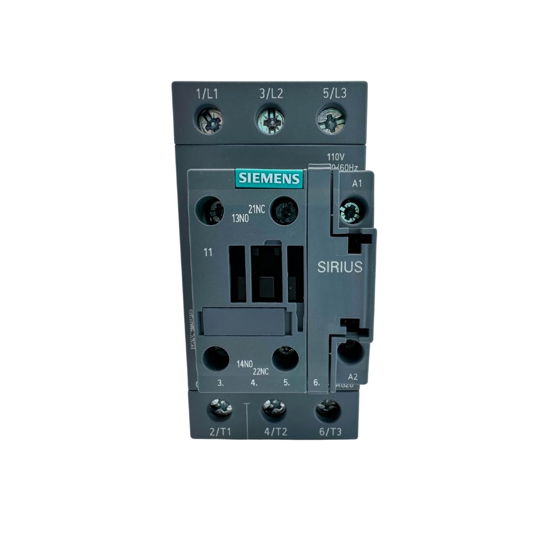 Contator Tripolar 40A 3P+1NA+1NF 110V 50/60HZ 3RT2035-1AG20